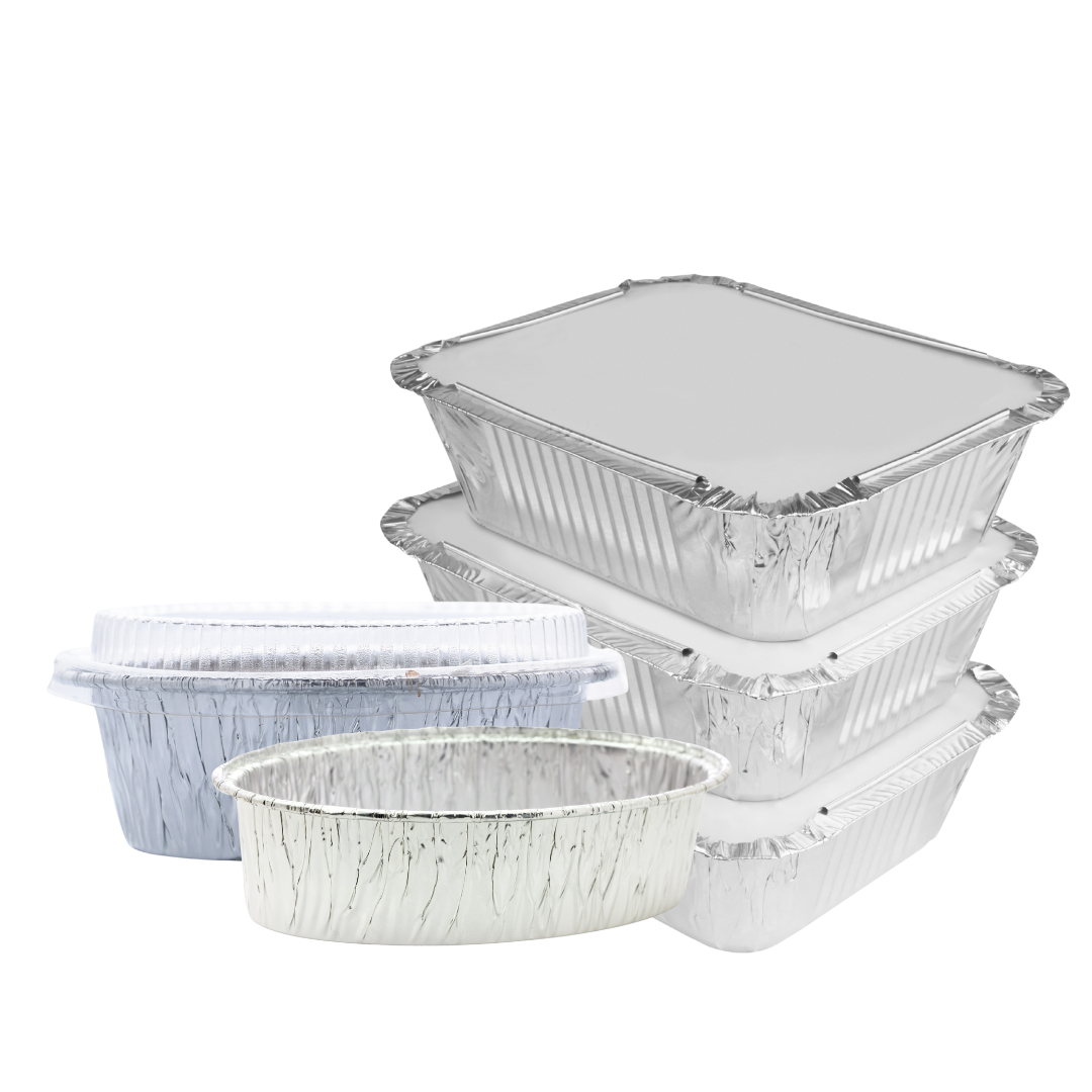 Aluminum Trays & Lids